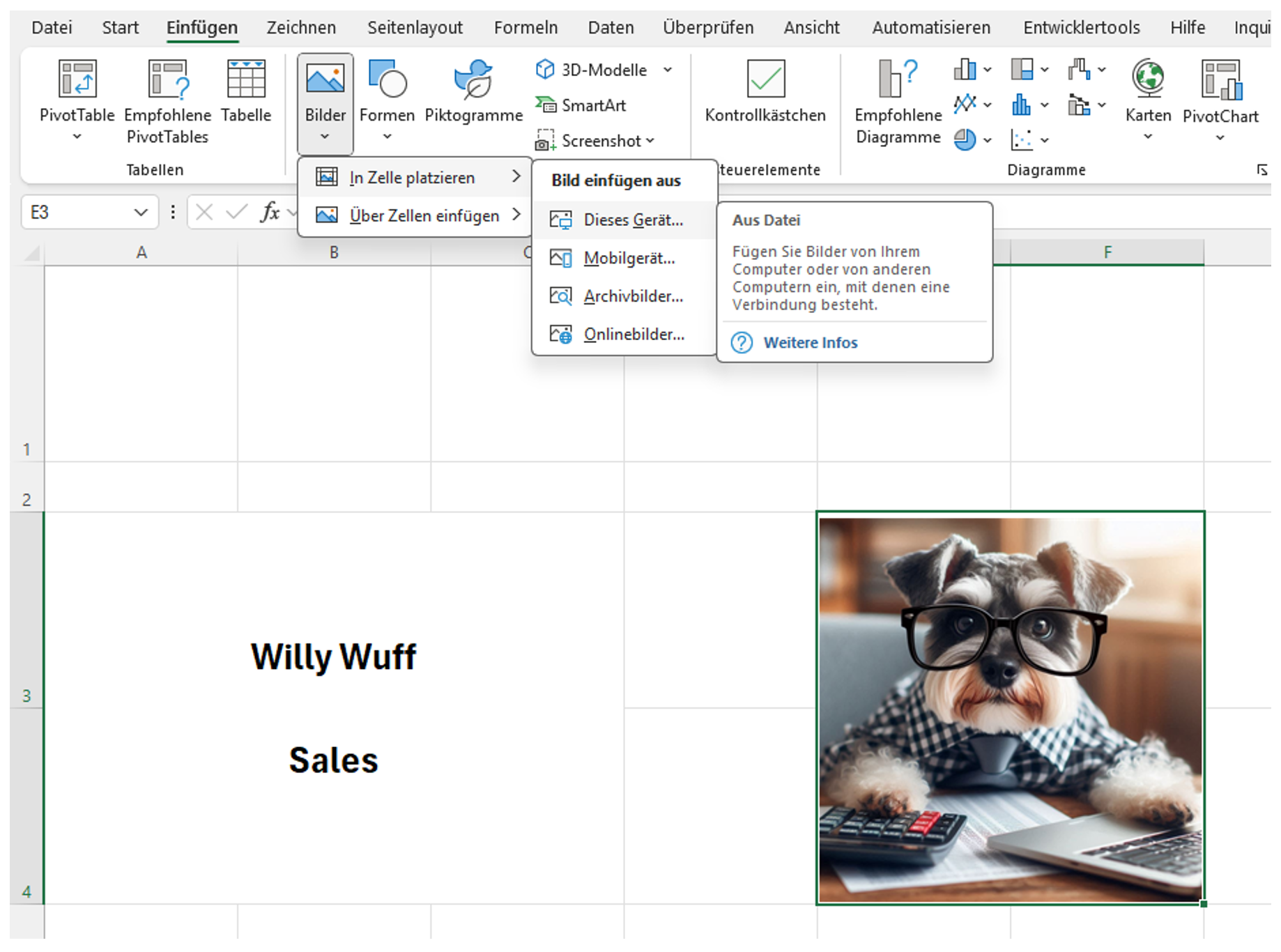 Neu: Bilder in Excel-Zellen – So funktioniert’s! - cmt IT-Trainings GmbH